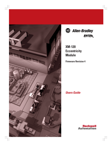 XM-120 Eccentricity module Users Guide | Manualzz