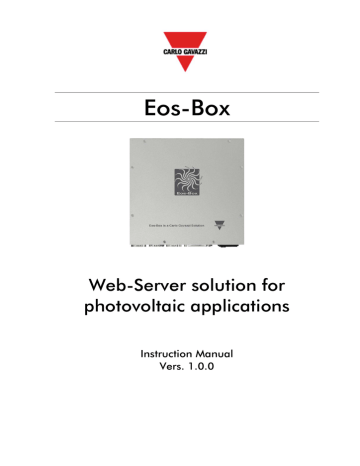 Eos-Box Instruction Manual | Manualzz