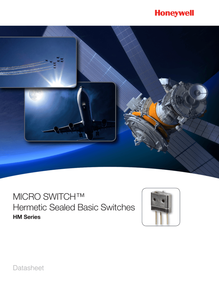 Honeywell MICRO SWITCH HM Series Hermetic Sealed Basic Switches ...