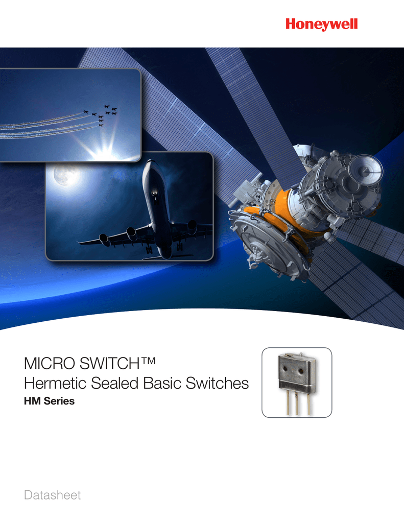 Honeywell MICRO SWITCH HM Series Hermetic Sealed Basic Switches ...