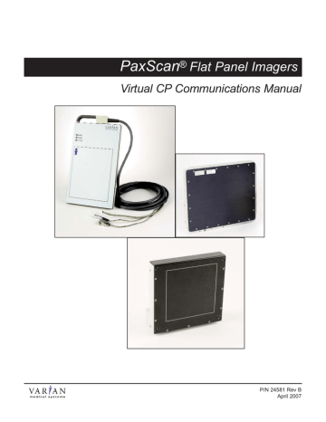 PaxScan 1313, 2520V, 2520E Virtual CP Communications Manual | Manualzz