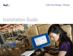 FedEx Ship Manager Server User Guide | Manualzz