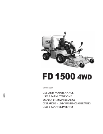 Grillo FD 1500 4WD Use And Maintenance | Manualzz