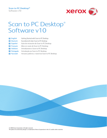 Xerox Scan to PC Desktop Getting Started | Manualzz