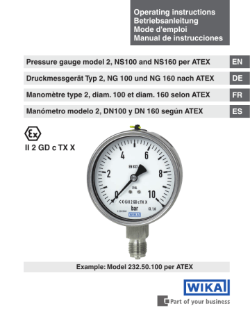 WIKA 232.30 232.36 232.50 233.30 233.36 Operating instructions | Manualzz
