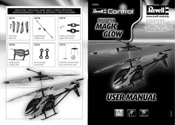 Revell Magic Glow Helicopter Manuale utente | Manualzz