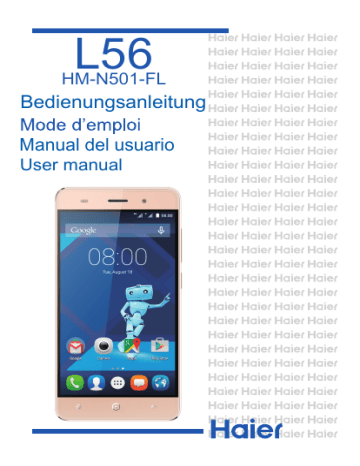 Haier L56 User manual | Manualzz