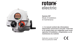 rotork IQTM - Installation and Maintenance Instructions, Manual ...