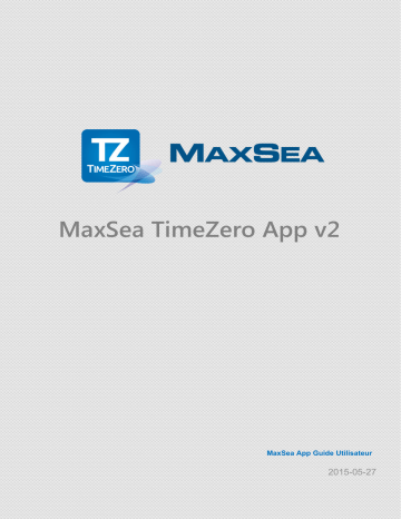 Application maritime TimeZero v2 Guide Utilisateur | Manualzz