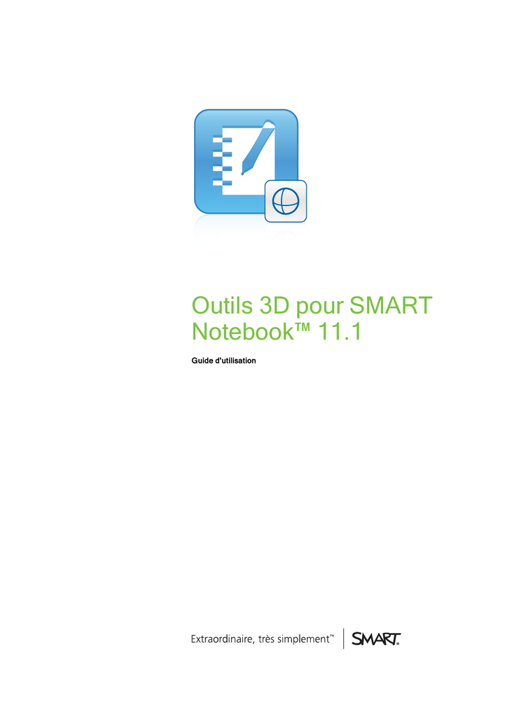 SMART Technologies Notebook 11 Mode d'emploi | Manualzz