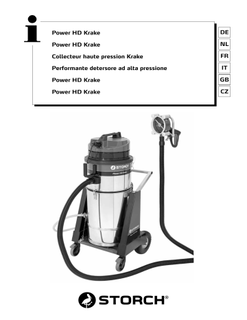 High Pressure Cleaner Power HD Krake User Manual | Manualzz