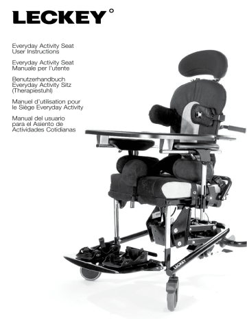 Leckey Everyday Activity Seat User's Manual | Manualzz