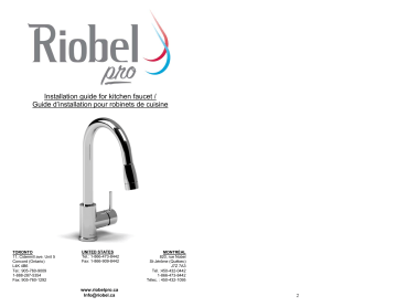 Riobel PRO Installation manual | Manualzz