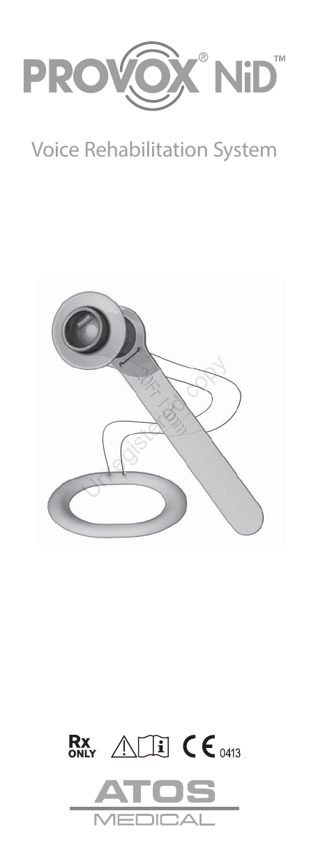 Atos Medical PROVOX NiD Instruções de operação | Manualzz
