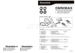 Maxview Omnimax - User manual | manualzz.com