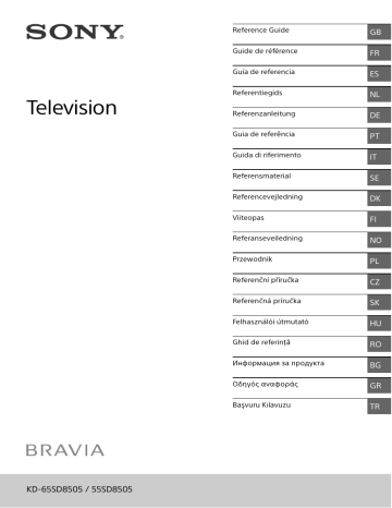 Sony Television | Manualzz