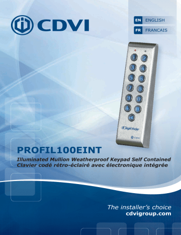 PROFIL100 EINT Installation Manual | Manualzz