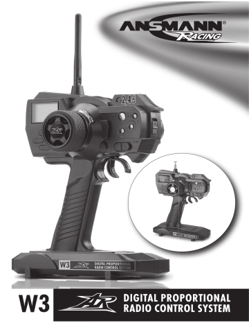 Ansmann Racing W3 Bedienungsanleitung | Manualzz
