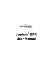trophon EPR EPR User Manual | Manualzz