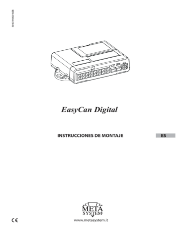 metasystem EasyCan Digital Manual de usuario | Manualzz