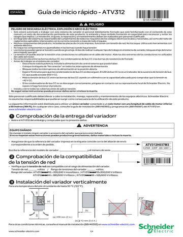 Eurotherm ATV312 El manual del propietario | Manualzz