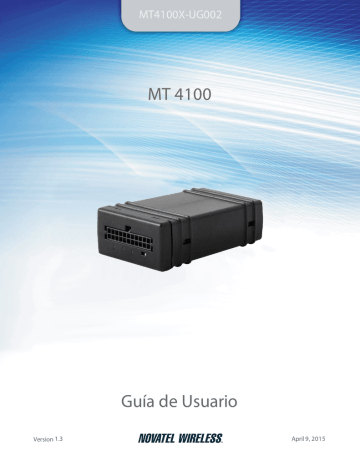 MT 4100 RTT2201, MT 4100 UMT2202, MT 4100 UMT2203 Guía de Usuario ...