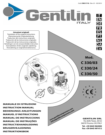 Gentilin C330/50 User's Manual | Manualzz