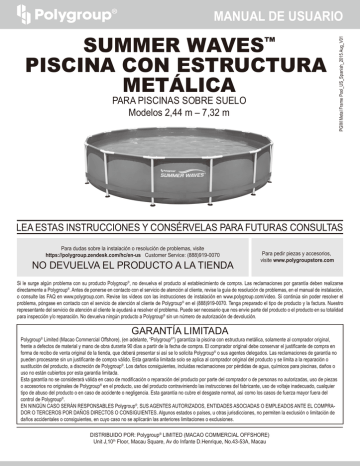 Polygroup SUMMER WAVES Manual de usuario | Manualzz
