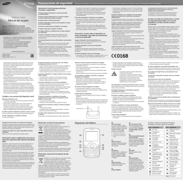 Samsung GT-C3222 Manual de usuario | Manualzz