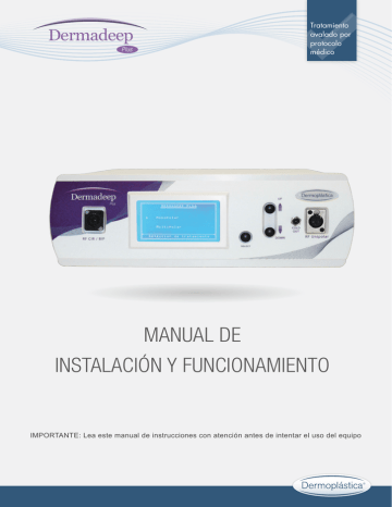 Dermoplastica Dermadep Plus Instrucciones de operación | Manualzz