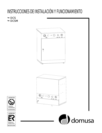 DOMUSA DCS 45/90 Manual de usuario | Manualzz