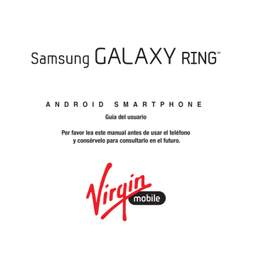 Samsung SPH-M840 Virgin Mobile Guía del usuario | Manualzz