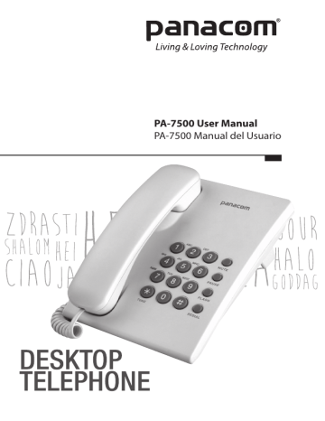 Panacom PA-7500 User's Manual | Manualzz
