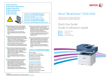 Xerox 3335/3345 WorkCentre Installation guide | Manualzz