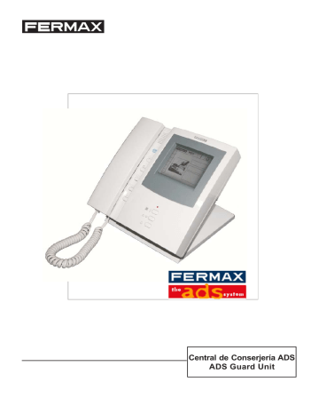 FERMAX ADS DESKTOP GUARD UNIT manual | Manualzz