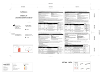 Trophon Chemical Indicator Instructions for Use | Manualzz