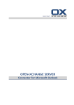 Open-Xchange Administration Benutzerhandbuch | Manualzz