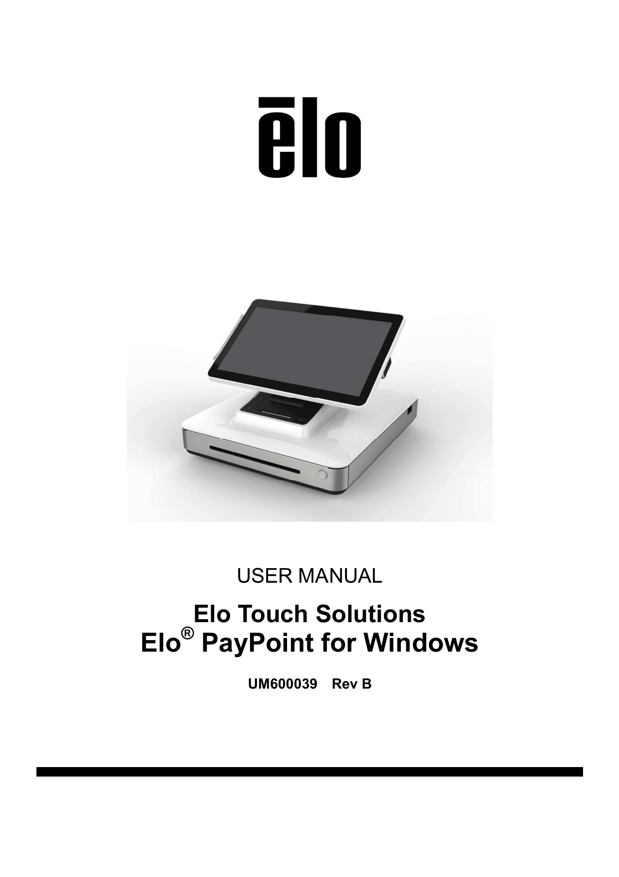 Elo Touch Solutions ELO User manual | Manualzz