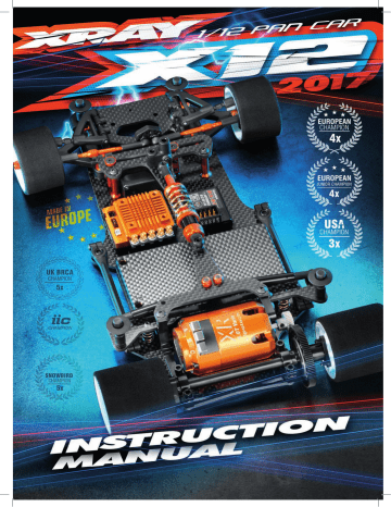 Xray X12’17 Instruction manual | Manualzz
