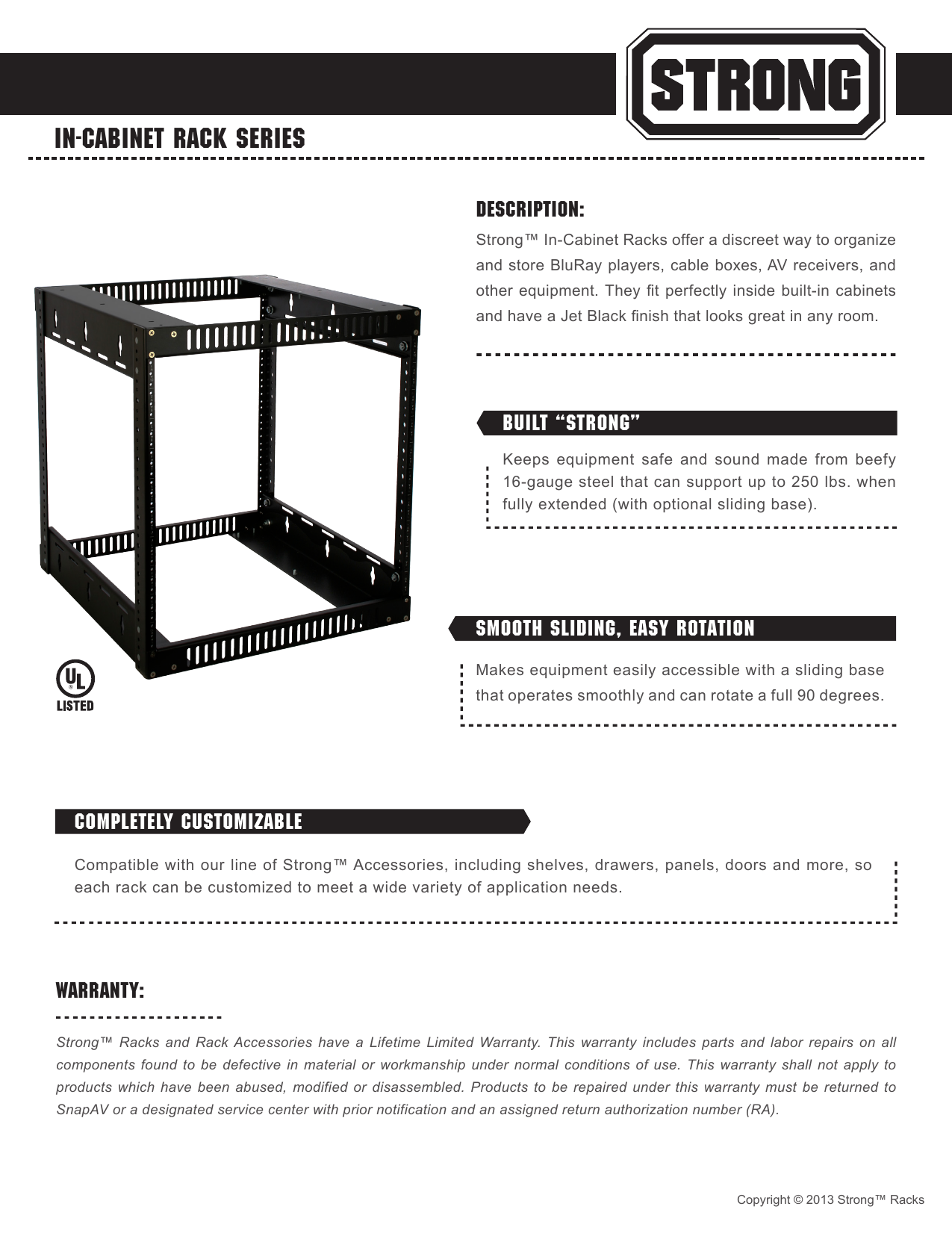 Strong 14u Cabinet Rack | Cabinets Matttroy