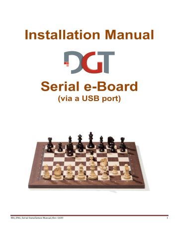 DGT Serial e-Board Installation Manual | Manualzz