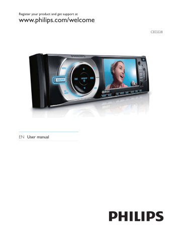 Philips Car Audio System CED228 User Manual | Manualzz