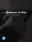 Bluebeam Revu iPad Help Guide | Manualzz
