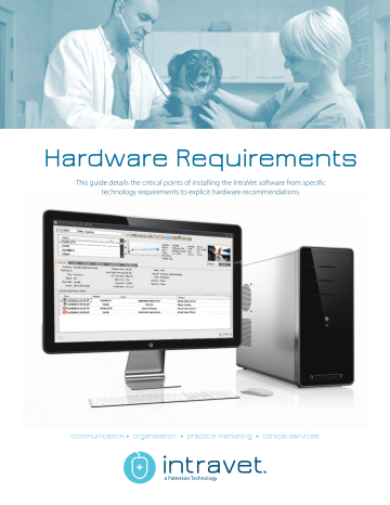 IntraVet software Hardware Requirements | Manualzz