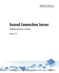 Open Text Exceed Version 14 User's Guide | Manualzz