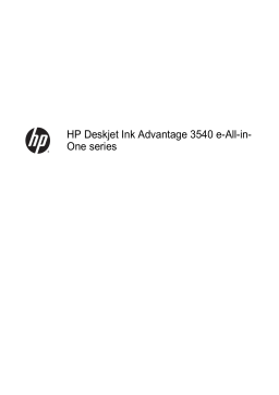 HP Deskjet Ink Advantage 3540 e-All-in-One Printer series - Guía del ...