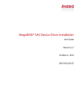 MegaRAID SAS Device Driver User Guide | Manualzz