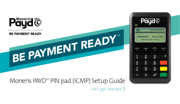 Moneris PAYD Setup Manual | Manualzz