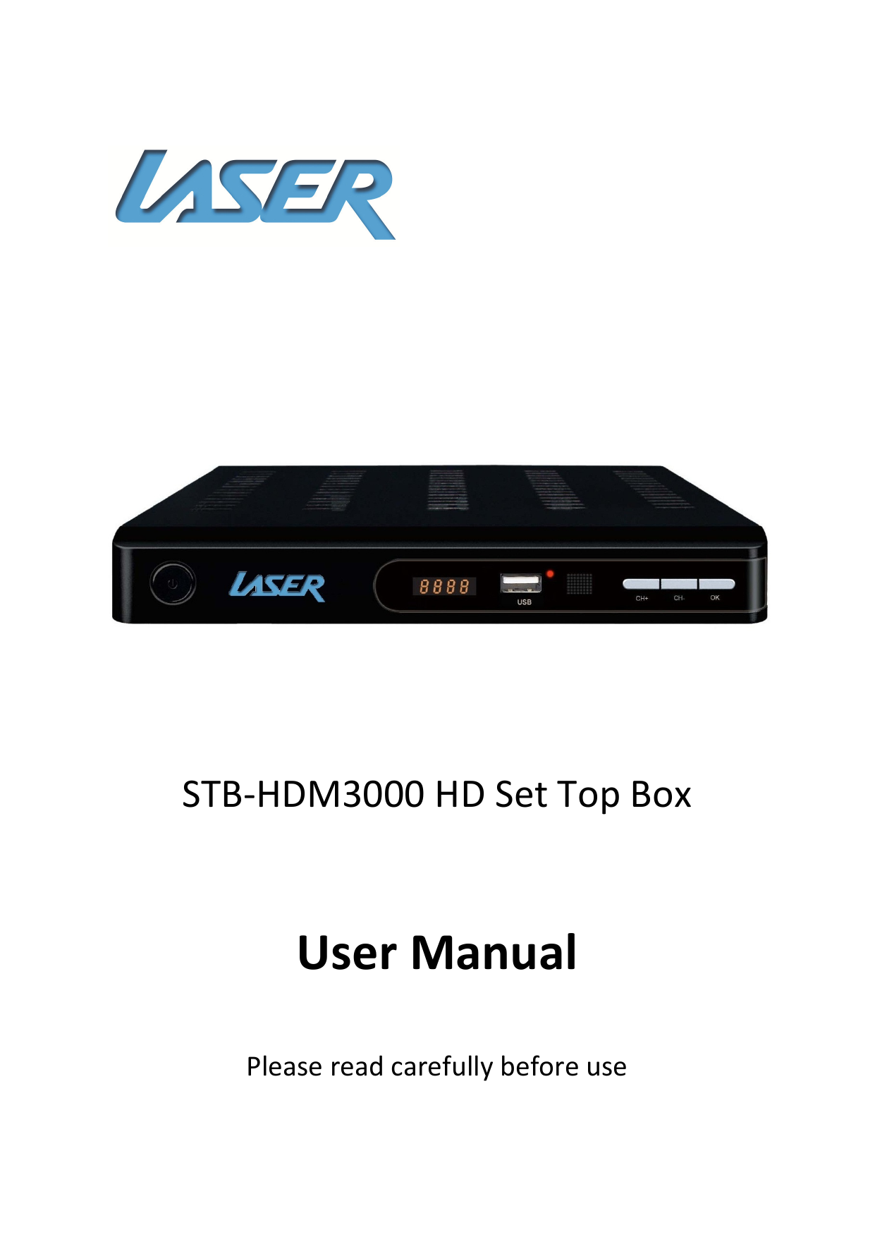 Laser STB-HDM3000 User manual | Manualzz