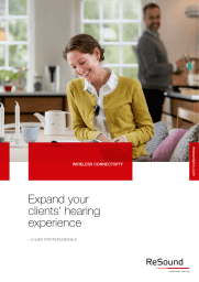 ReSound Multi Mic - User manual, User Guide, quick guide